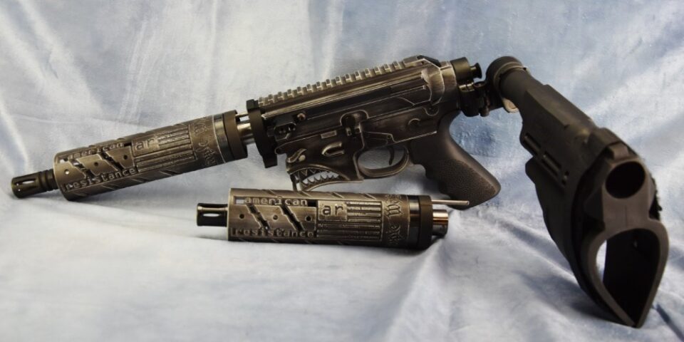 Hellbreaker THREE Part Takedown ar-15 in BOTH 300 Blackout & .223 NR ...